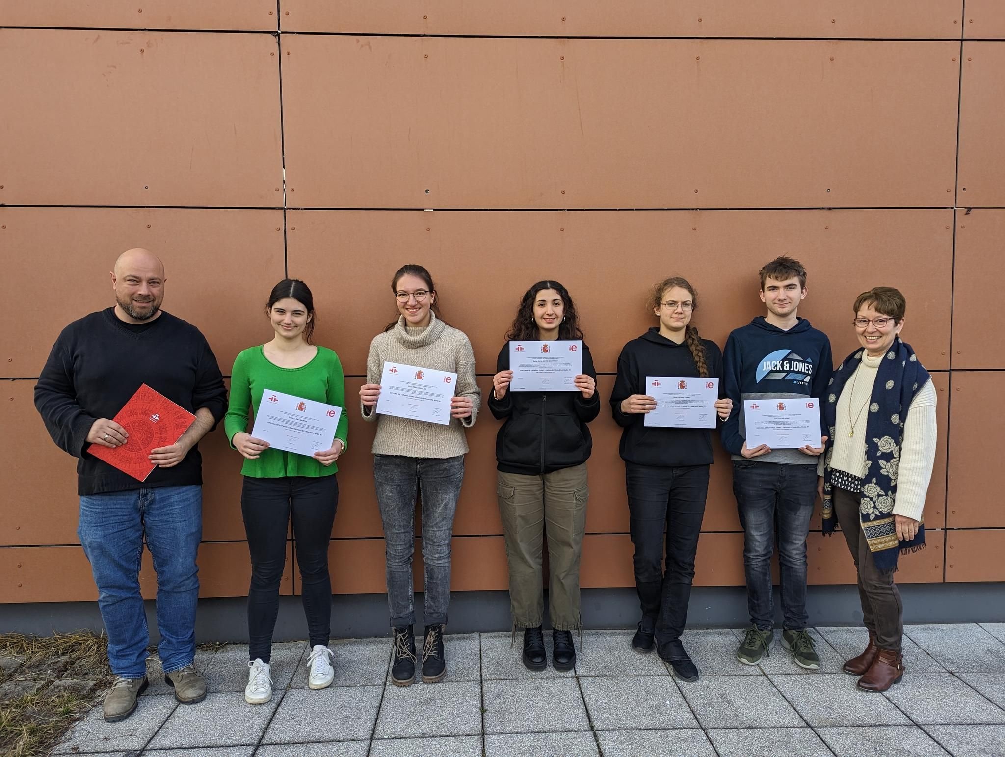 Schüler am GO erhalten Sprachdiplome