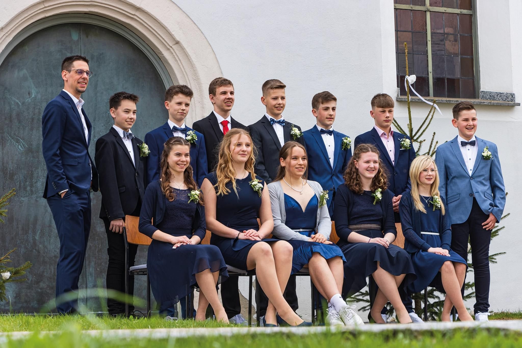 Konfirmation in Feldstetten