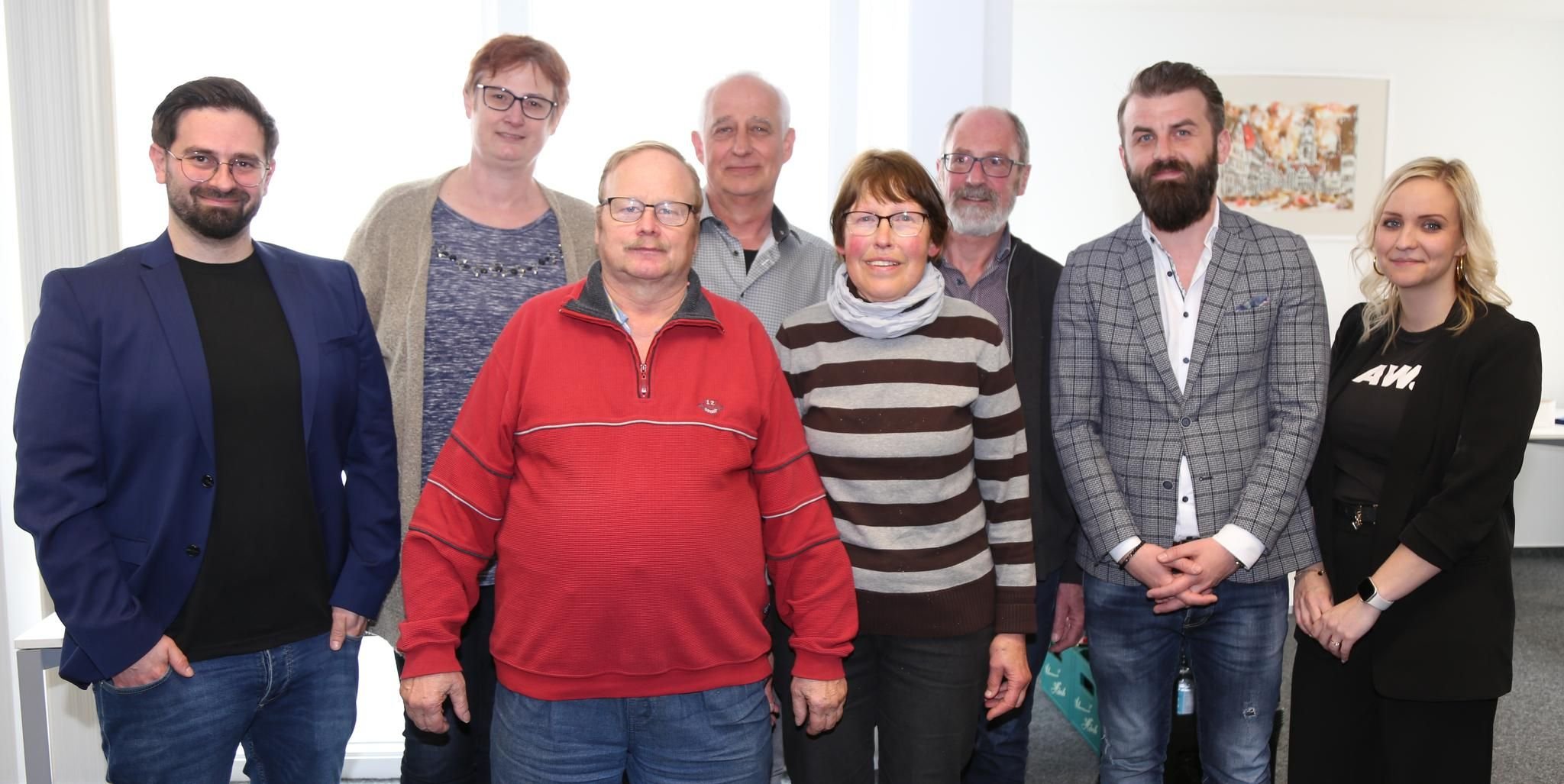 Ehrung für langjährige Zeitungsausträger