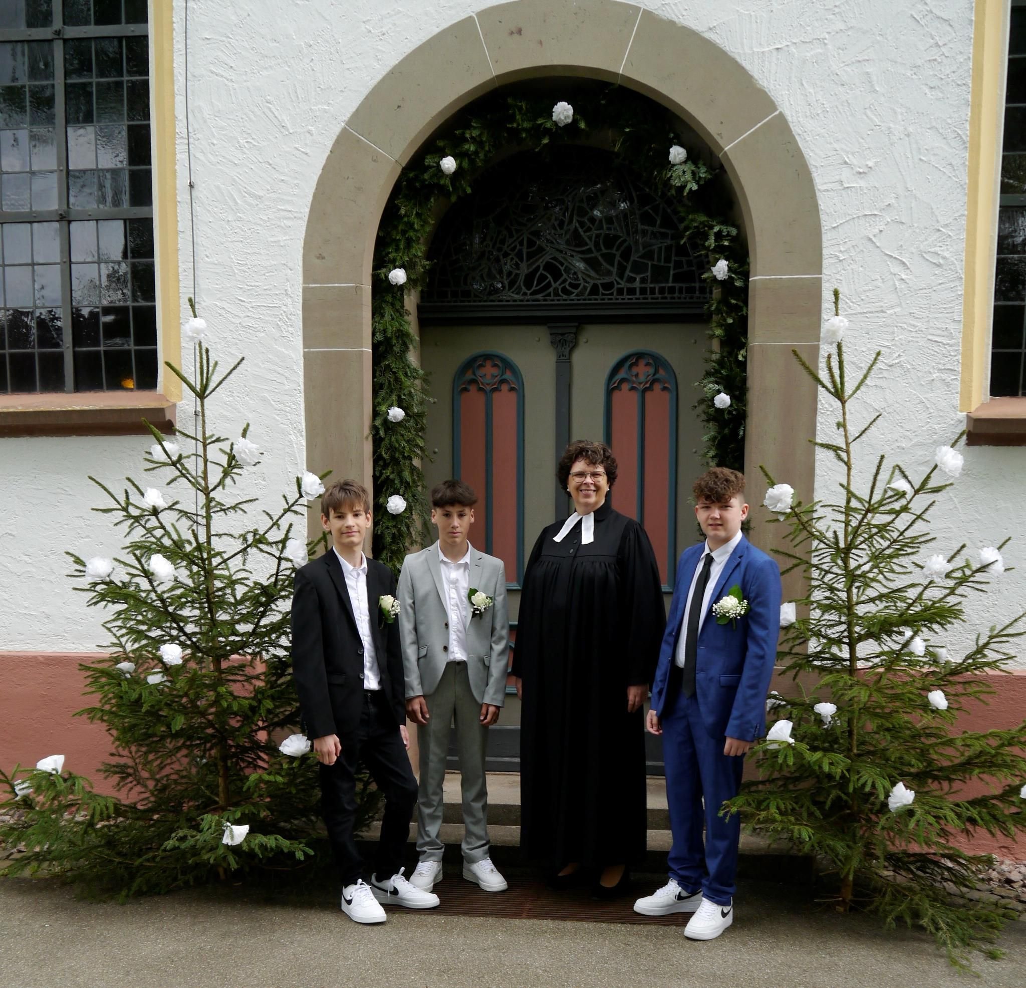 Konfirmation in Talheim