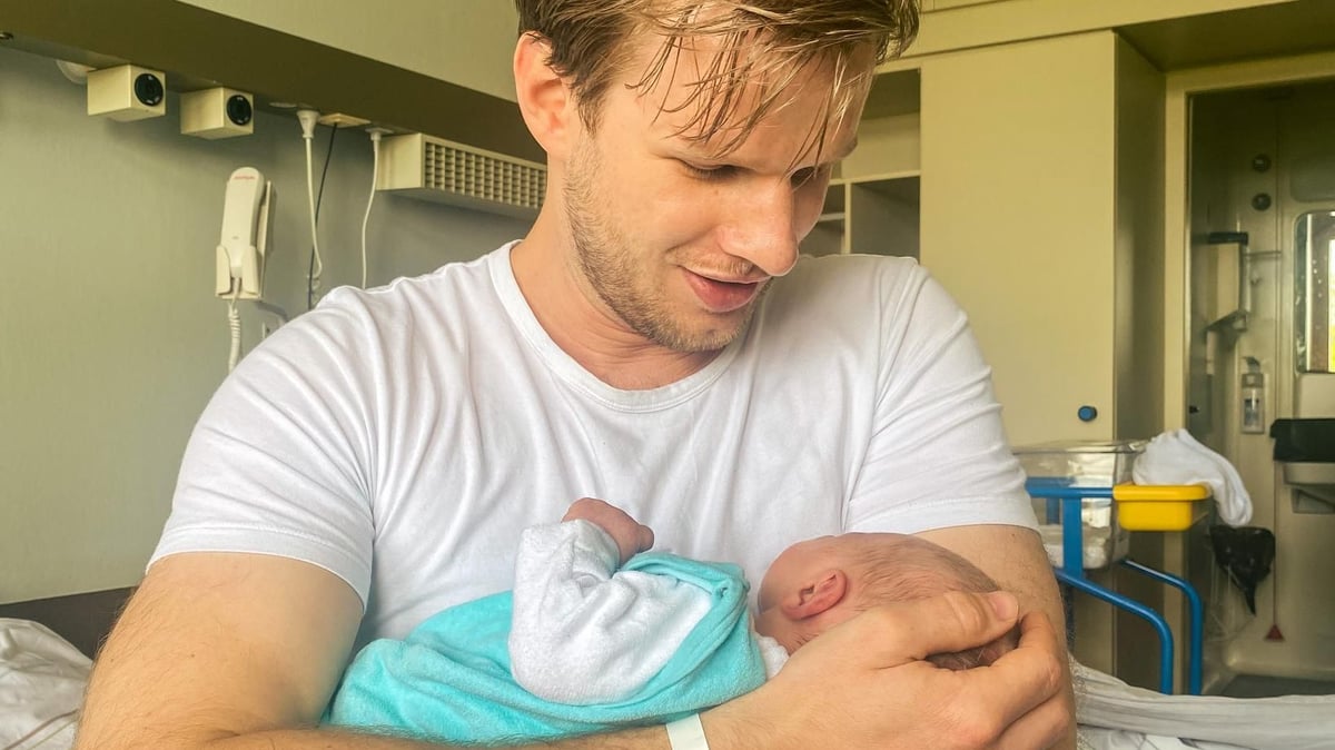 Robin Mesarosch ist Vater geworden