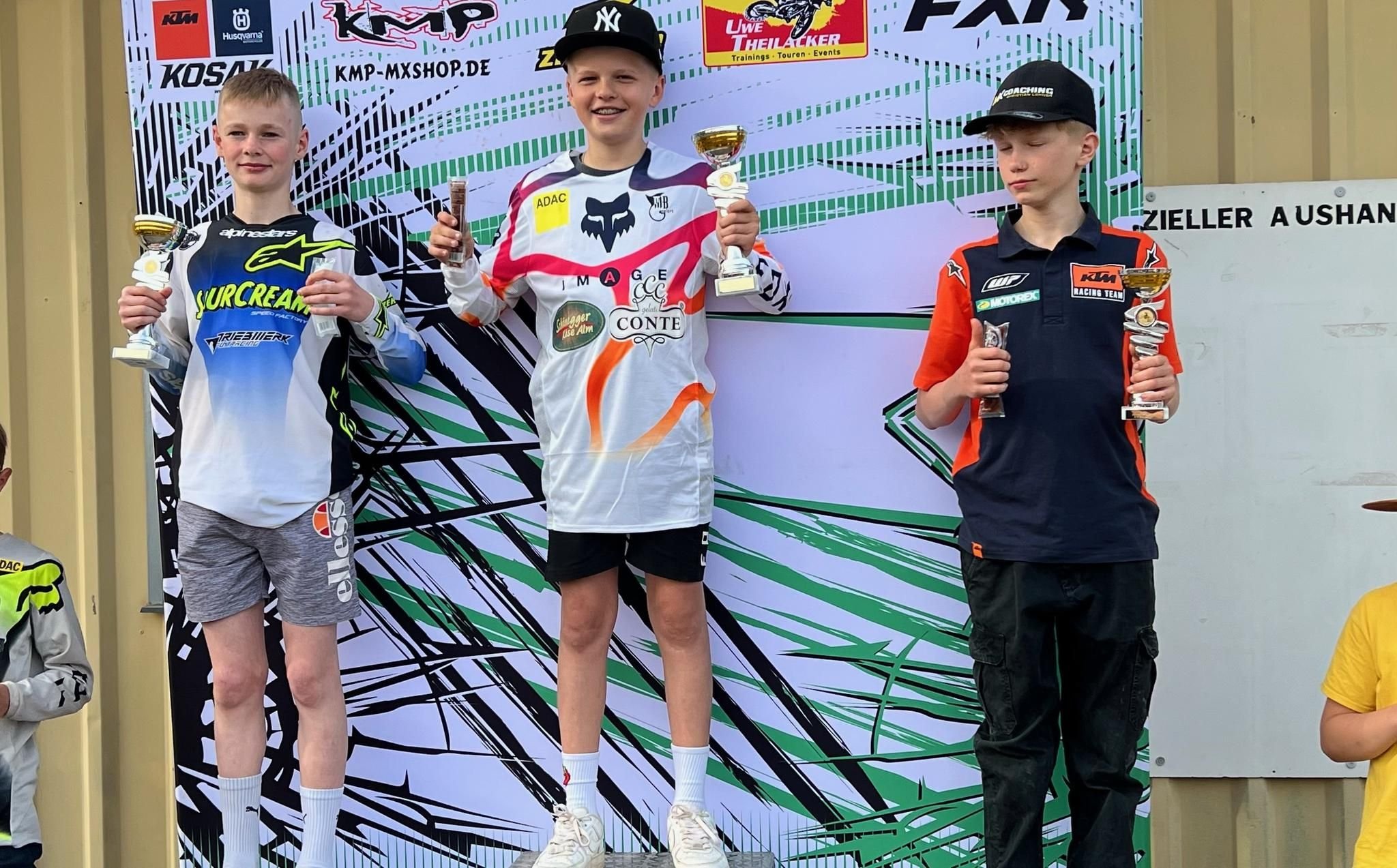 Mailo Linke fährt auf Platz eins