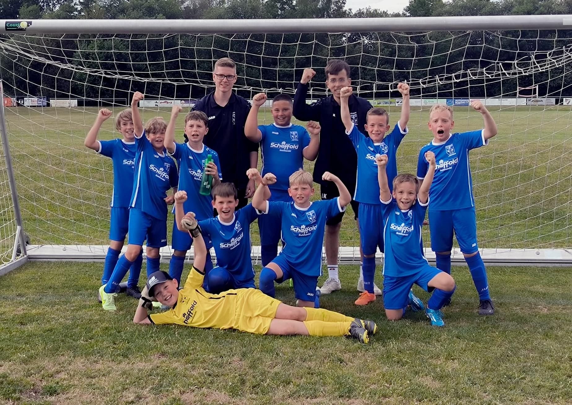 E3–Junioren des SV Reute sind Meister