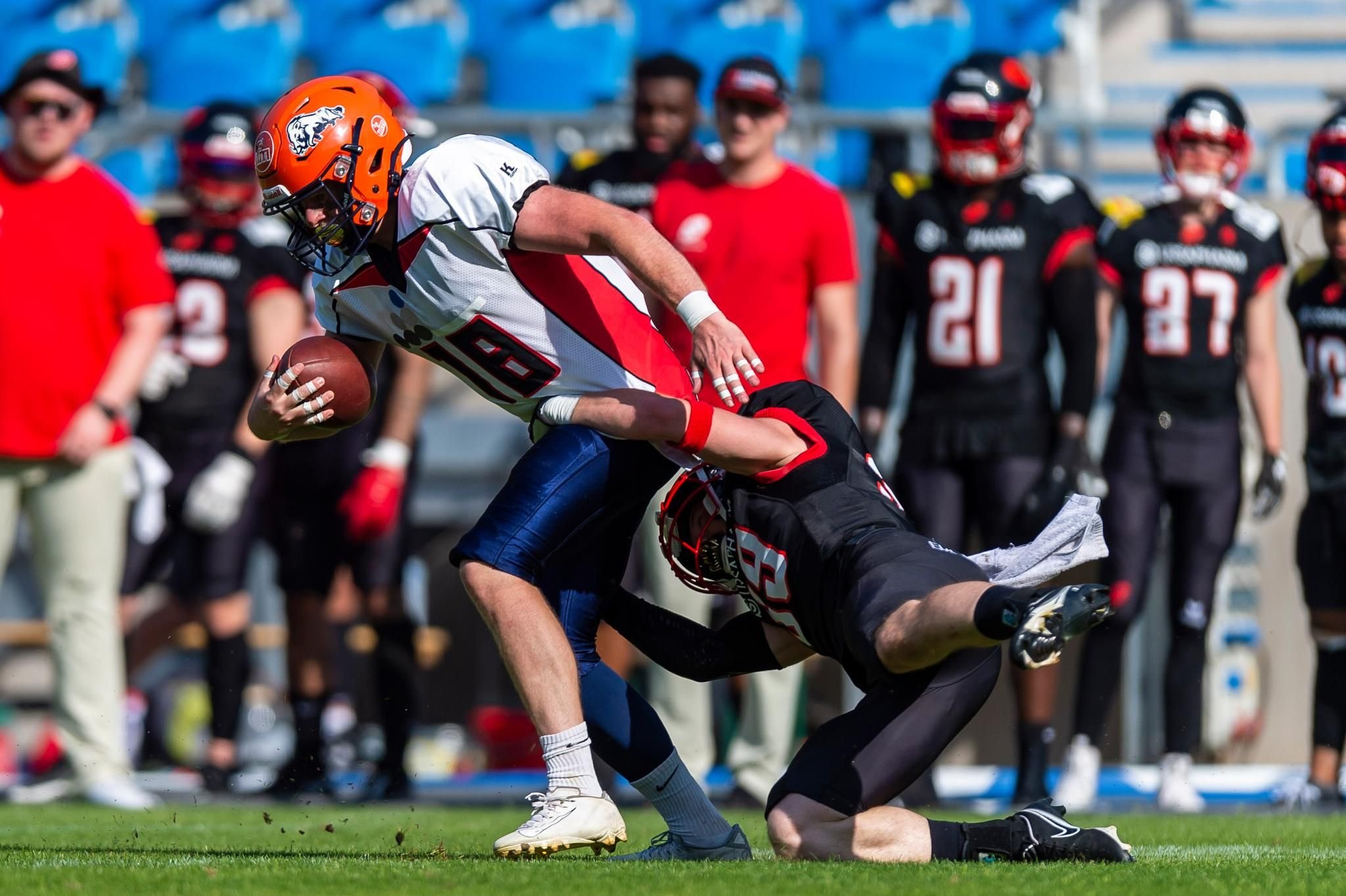 Deutliche Niederlage für Razorbacks nach toller ersten Halbzeit