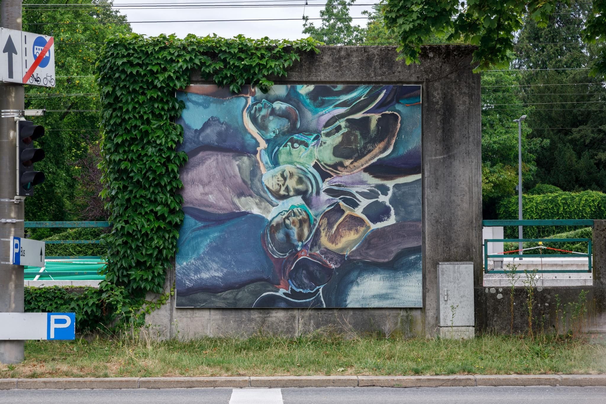 KUB Billboards als Vorboten der KUB Sommerausstellung