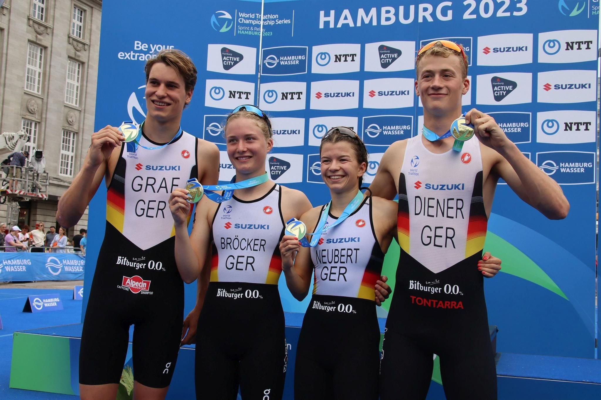 Eric Diener holt mit U23–Staffel WM–Gold