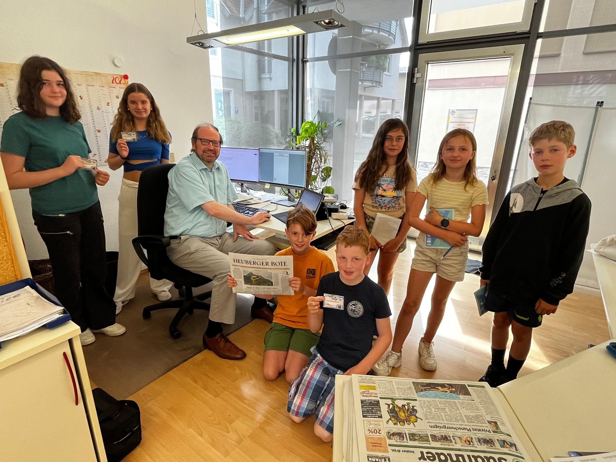 Rupert–Mayer–Schüler besuchen Heuberger Bote