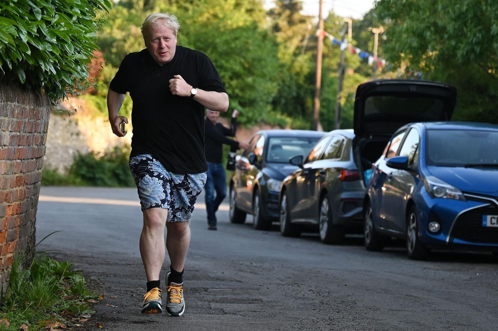 Satire: Johnson joggt