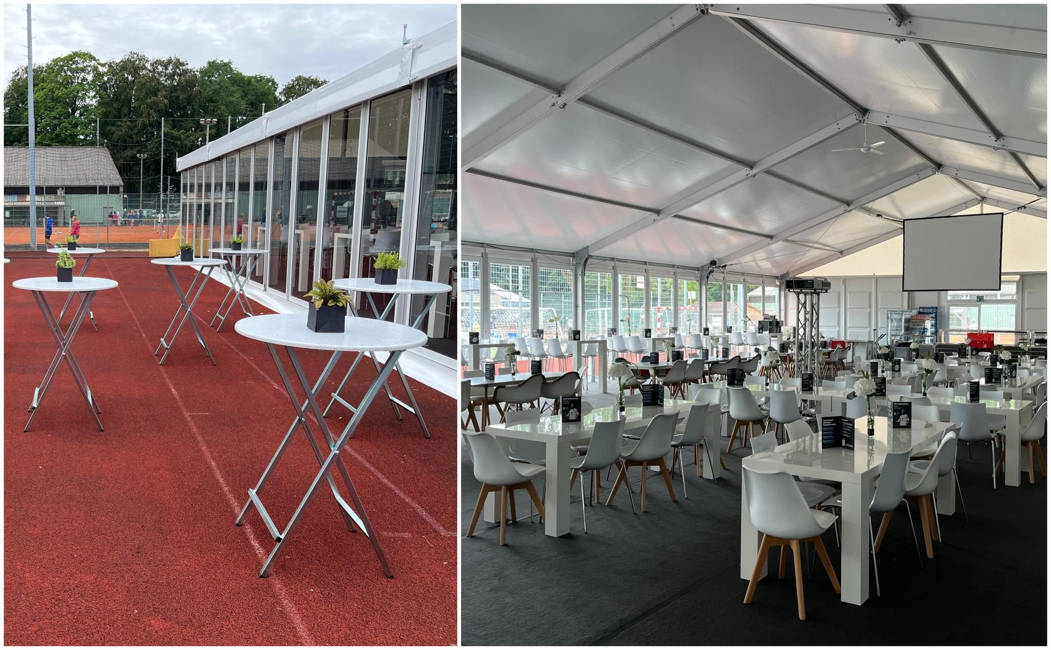 Neuer VIP–Bereich des SSV Ulm: Erster Einblick in den „Business–Club“