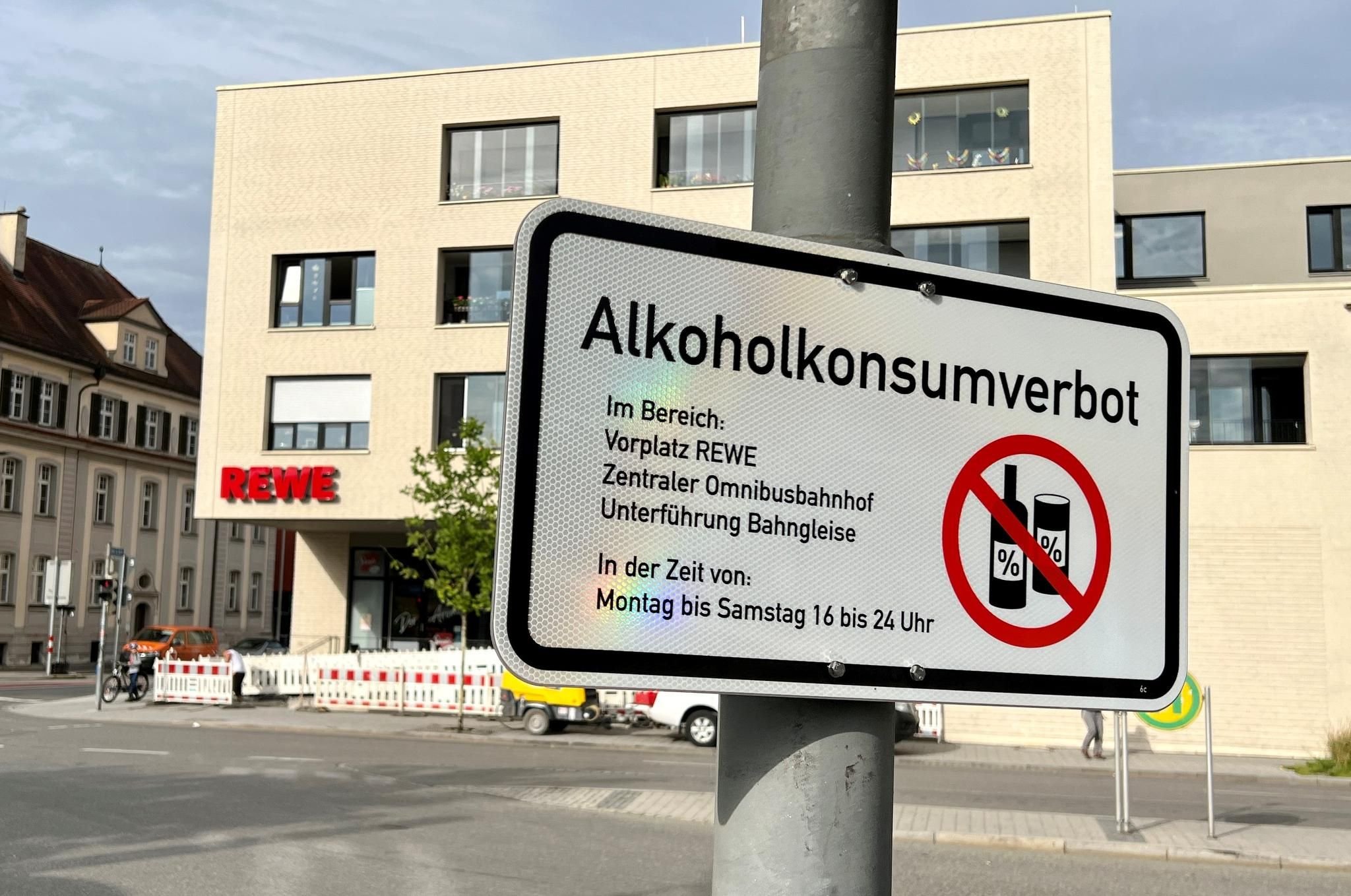 Biberach: Alkoholverbot am ZOB ist in Kraft