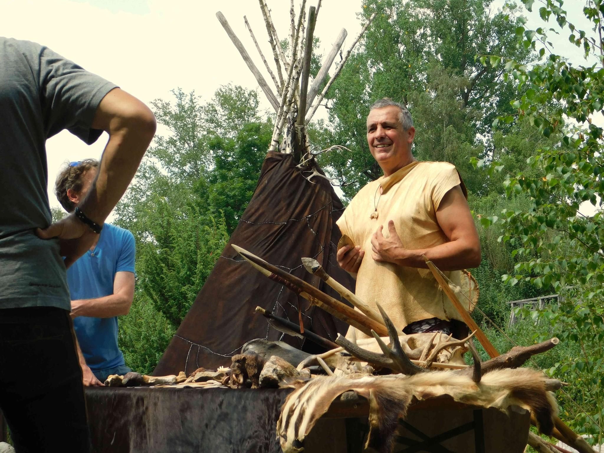 Federseemuseum informiert über das Leben in der Altsteinzeit