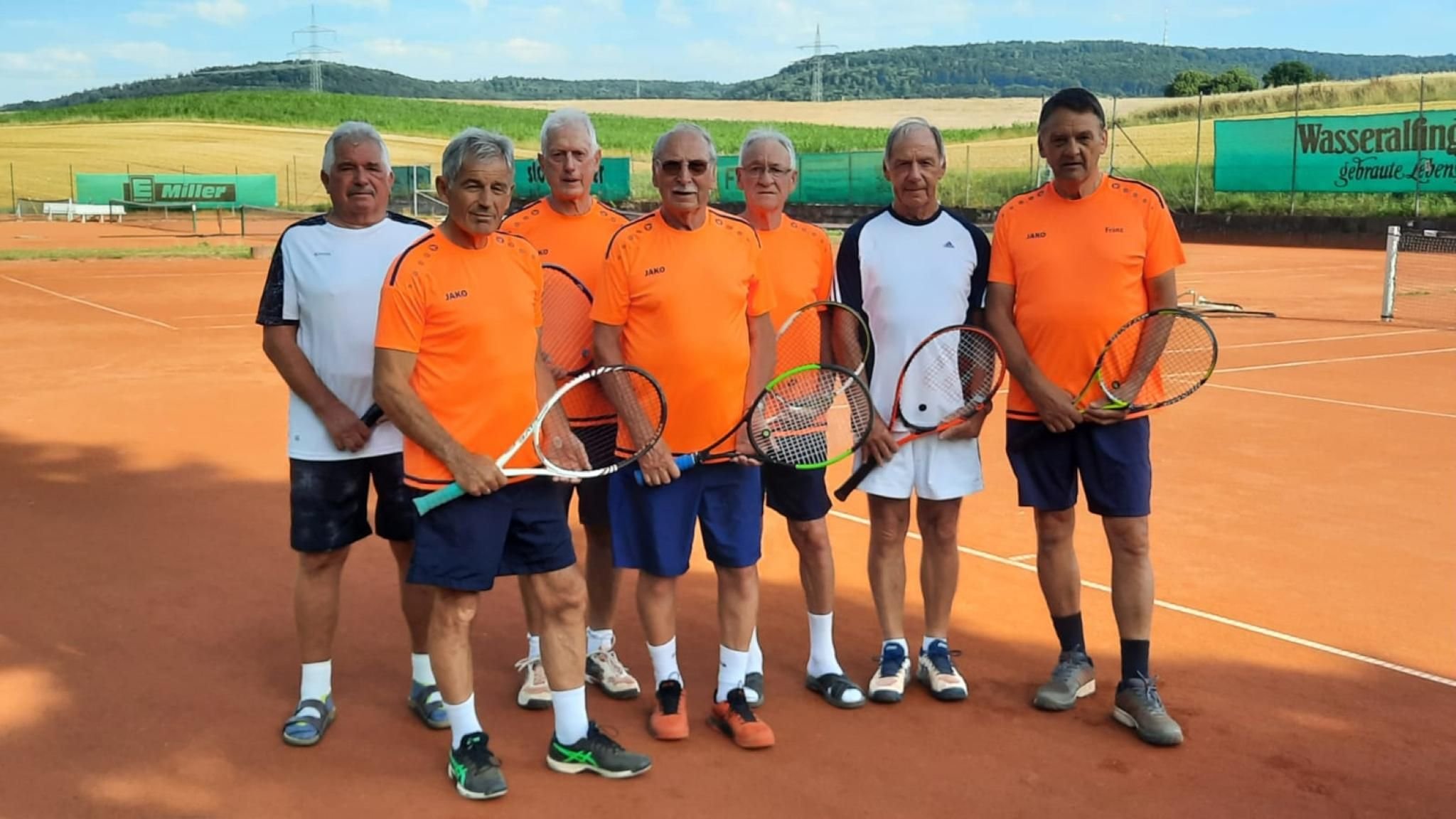 Tennis: TSV Hüttlingen Herren 70 Meister