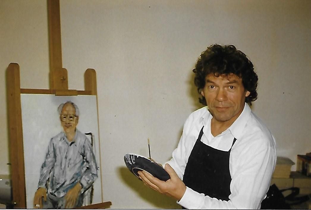 Weingartener Künstler malte Bruno Epple