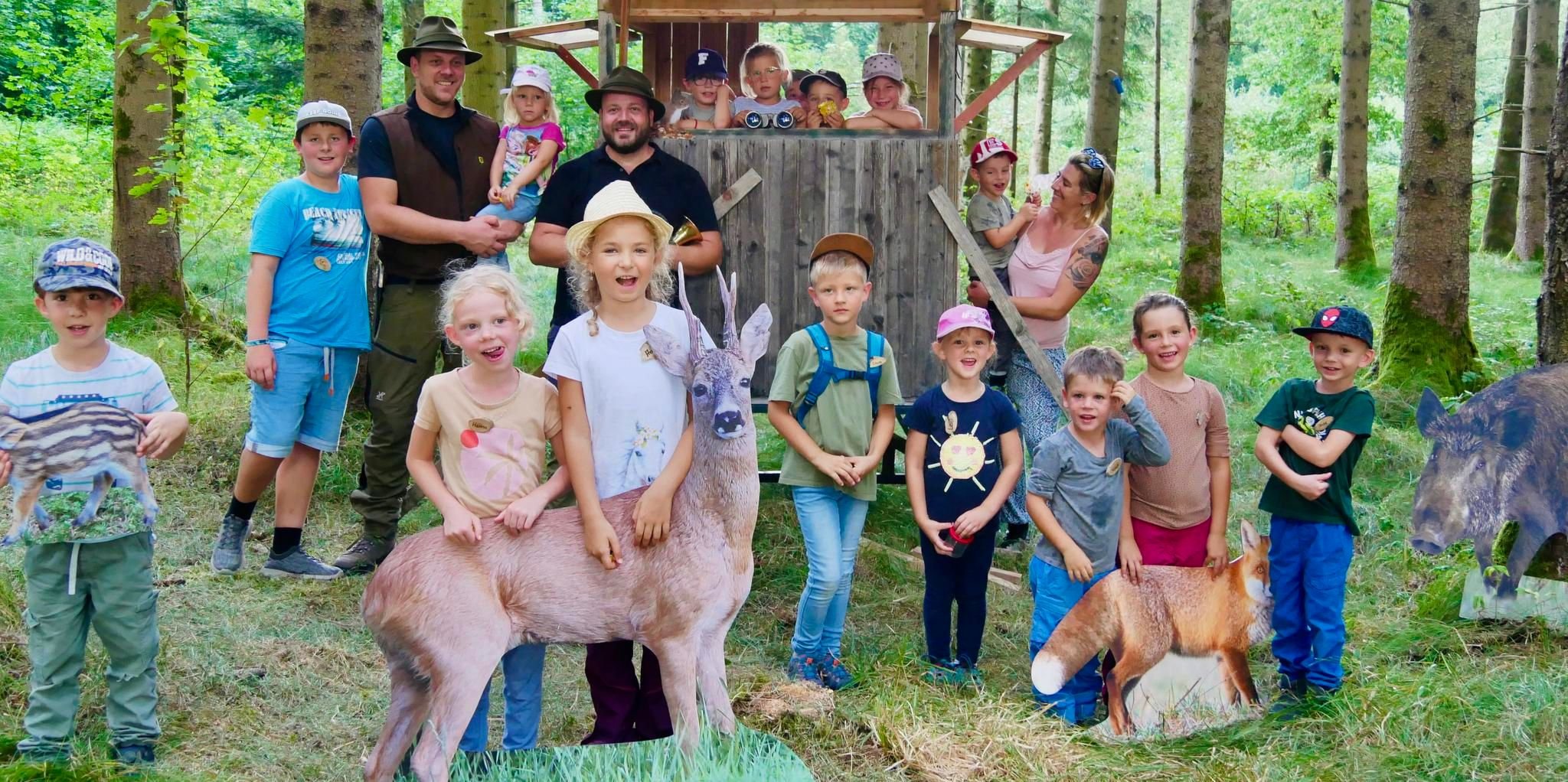 Spannendes Ferienprogramm im Wald und in der Natur