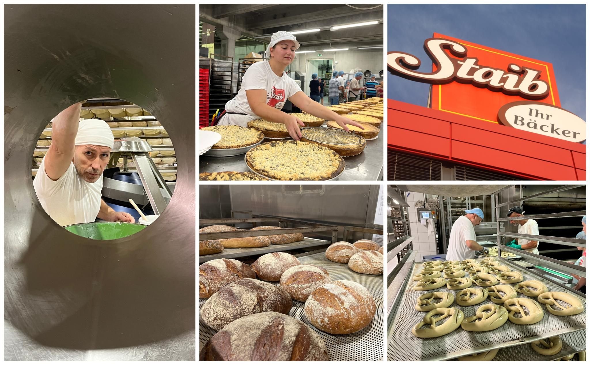 Exklusiver Einblick in die Backstube der Bäckerei Staib in Ulm