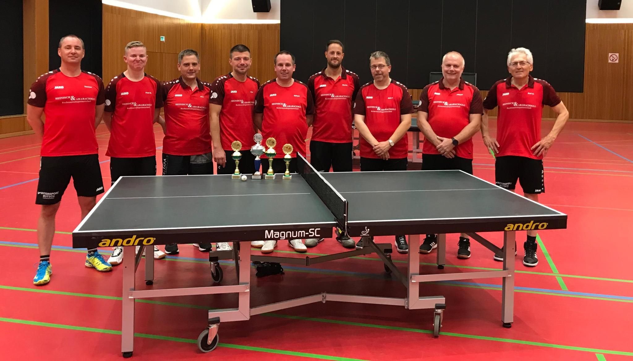 TV Nendingen trägt Vereinsmeisterschaften im Tischtennis aus