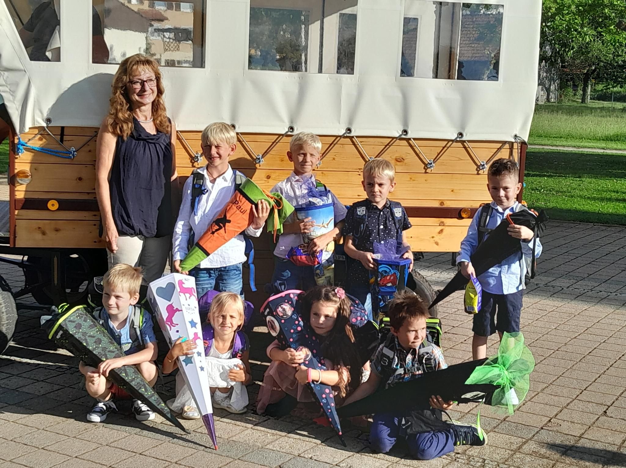 Einschulung in Hausen ob Verena