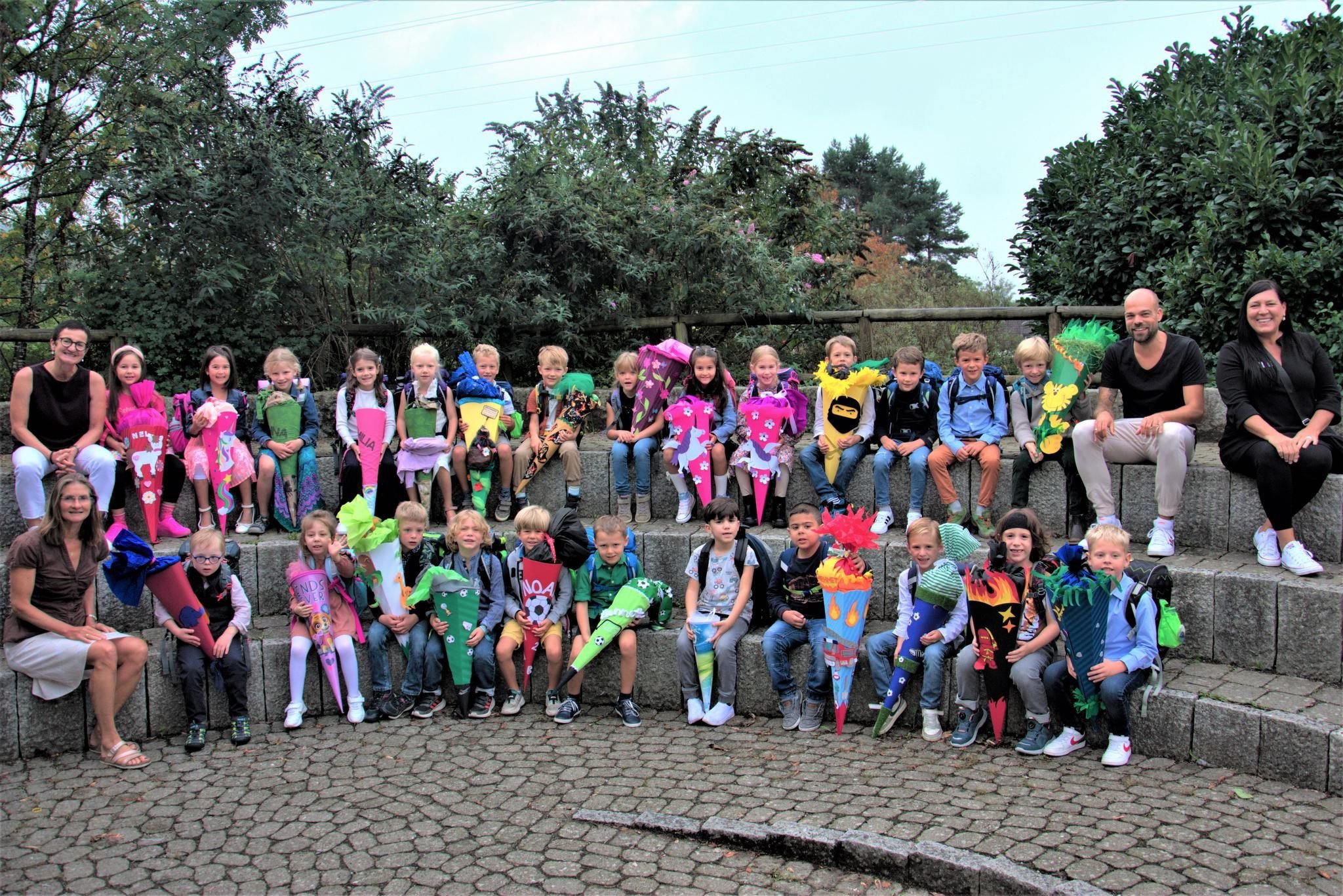 Einschulung an der Grundschule St. Konrad