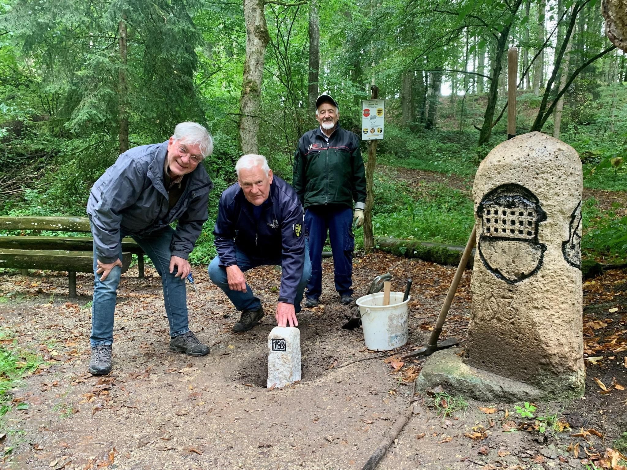 Wie der „Hübsche Stein“ einen neuen Messpunkt bekommt