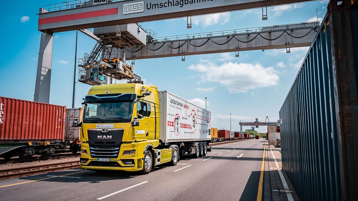 Erster autonomer Lkw bei Ulm getestet