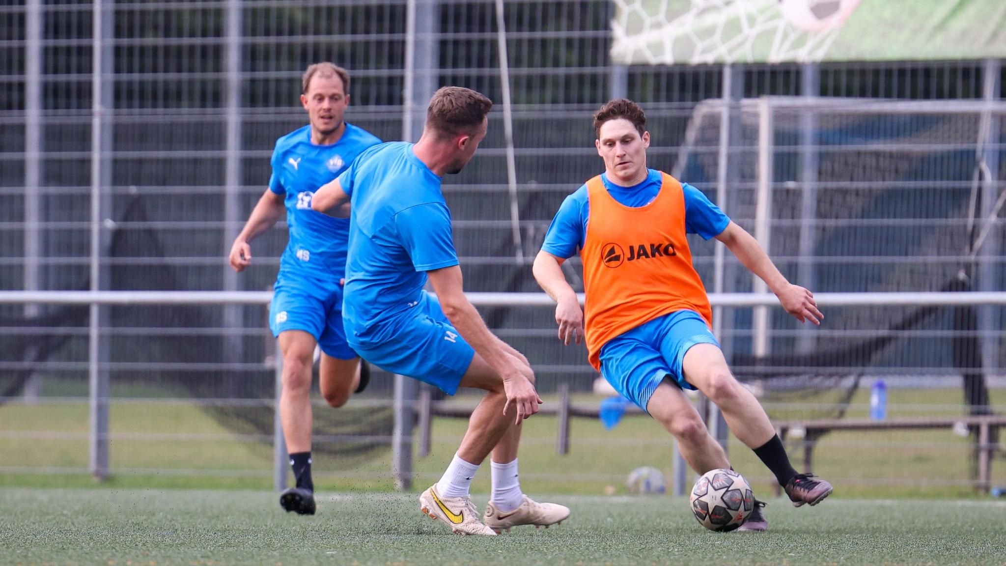 Alessio Genua macht eine Pause