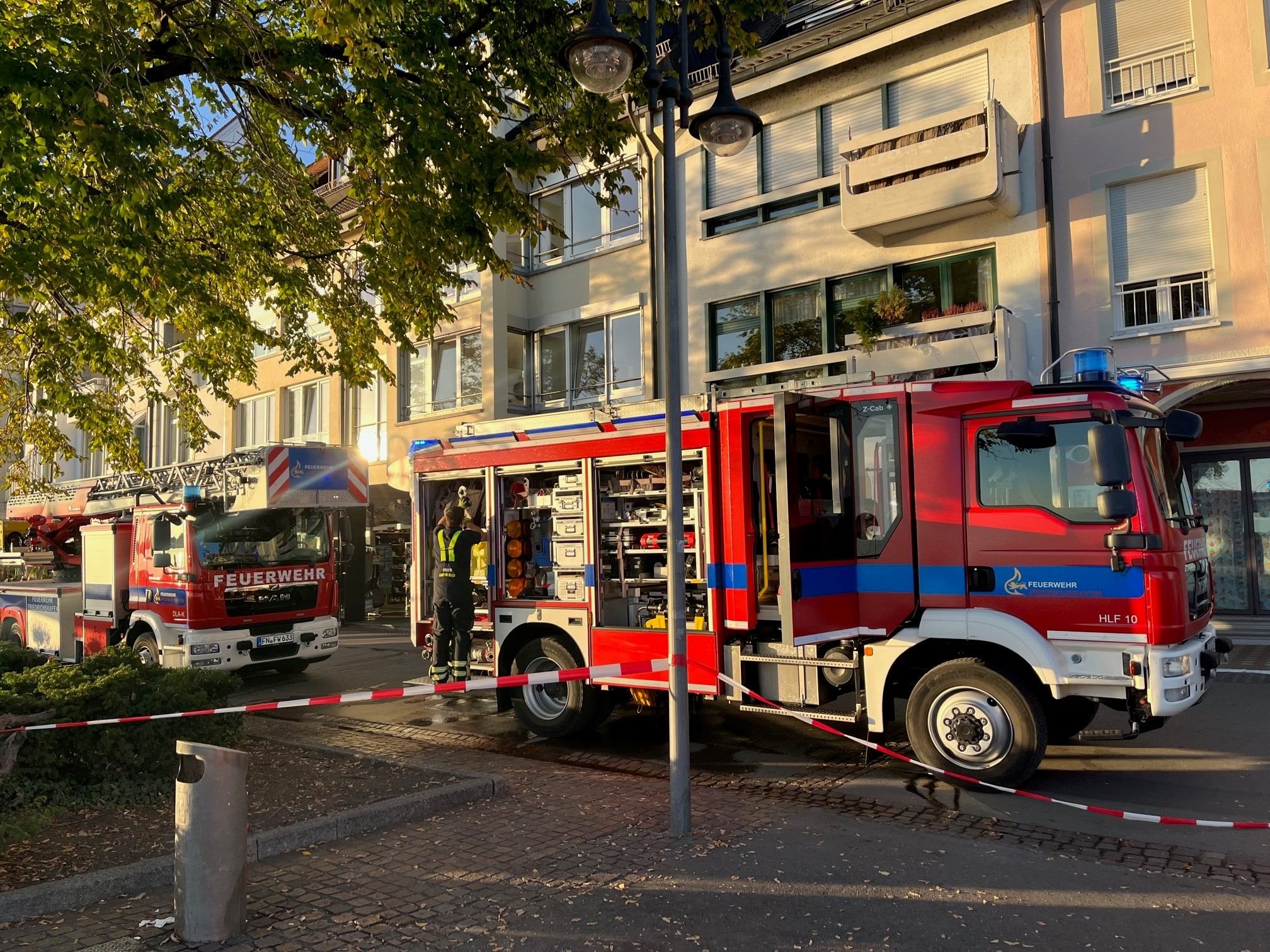 Friedrichshafen: Brand auf Klo ruft Feuerwehr auf den Plan
