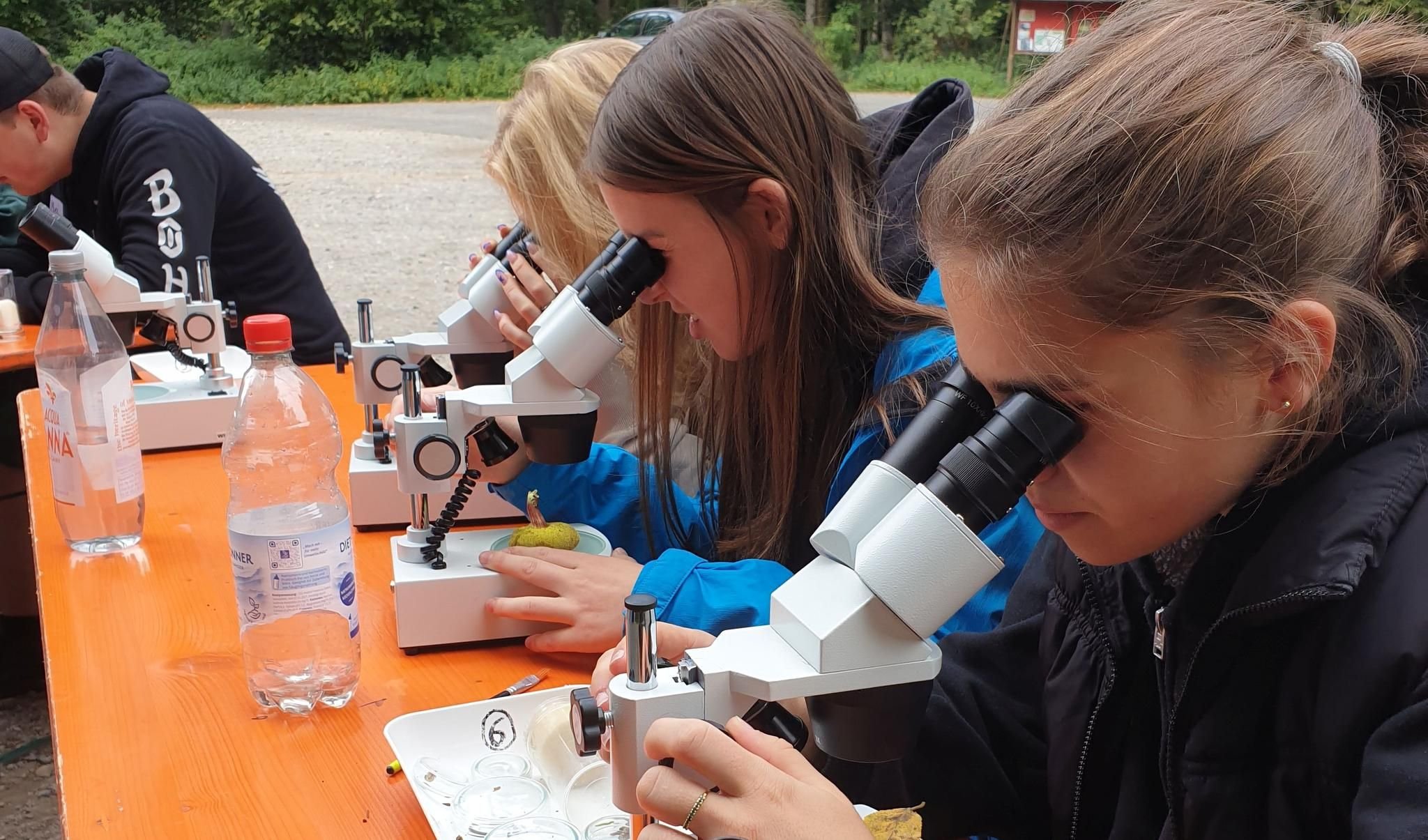 Das Ökomobil zu Besuch am PG