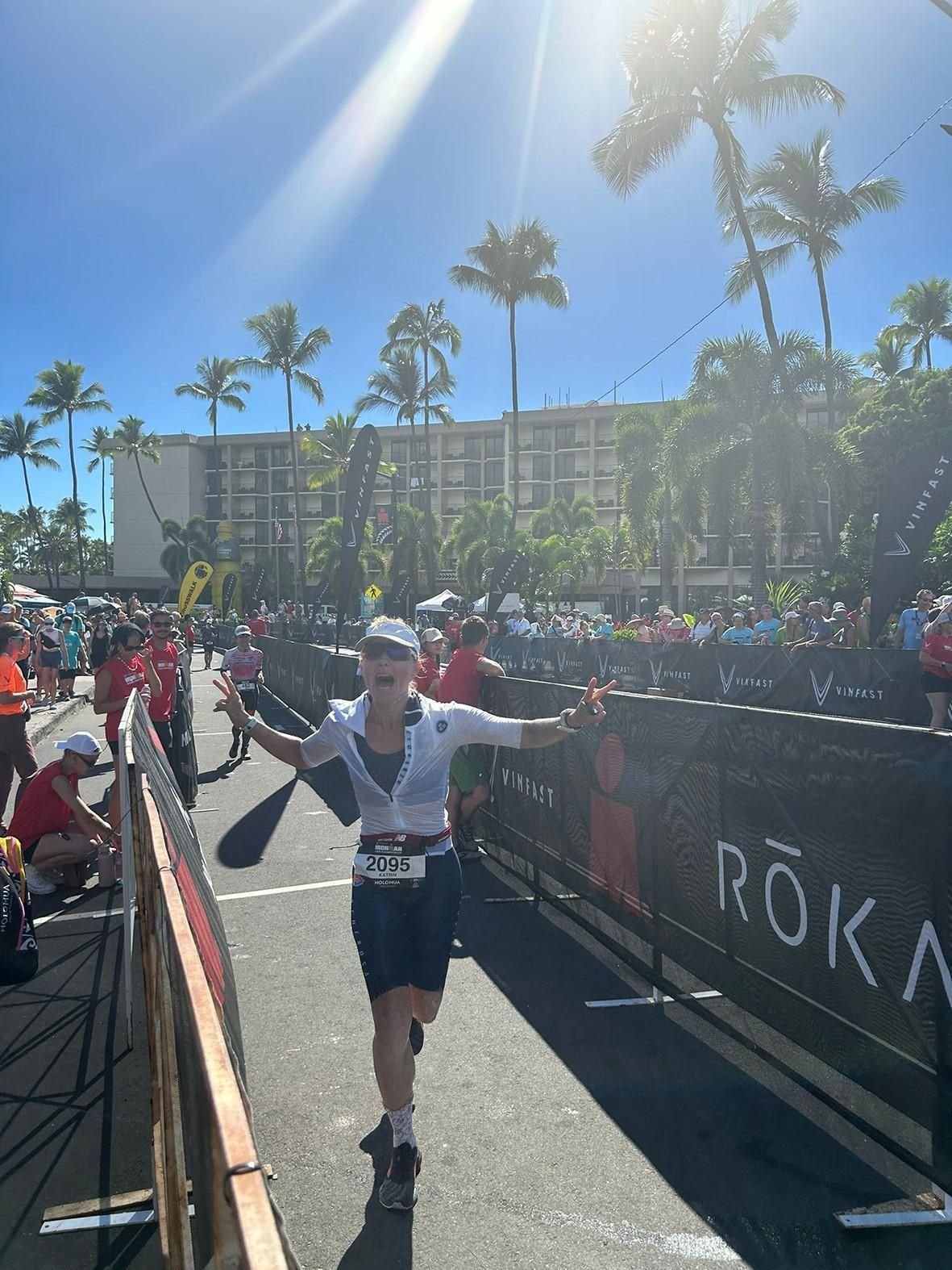 Katrin Ruf unverletzt und überglücklich