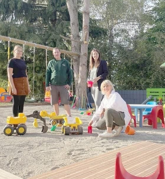 Kindertagespflege in Ostrach erweitert Outdoorbereich