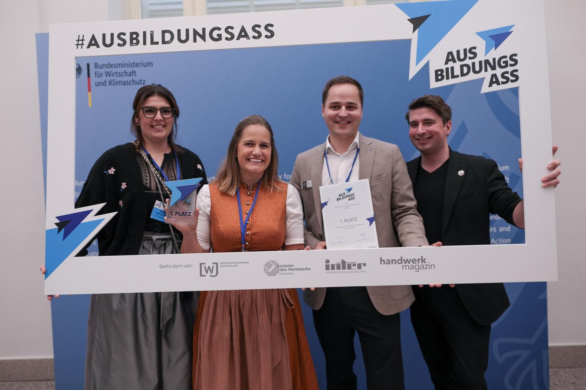 Lerch Genusswelten erhält Auszeichnung für Ausbildung