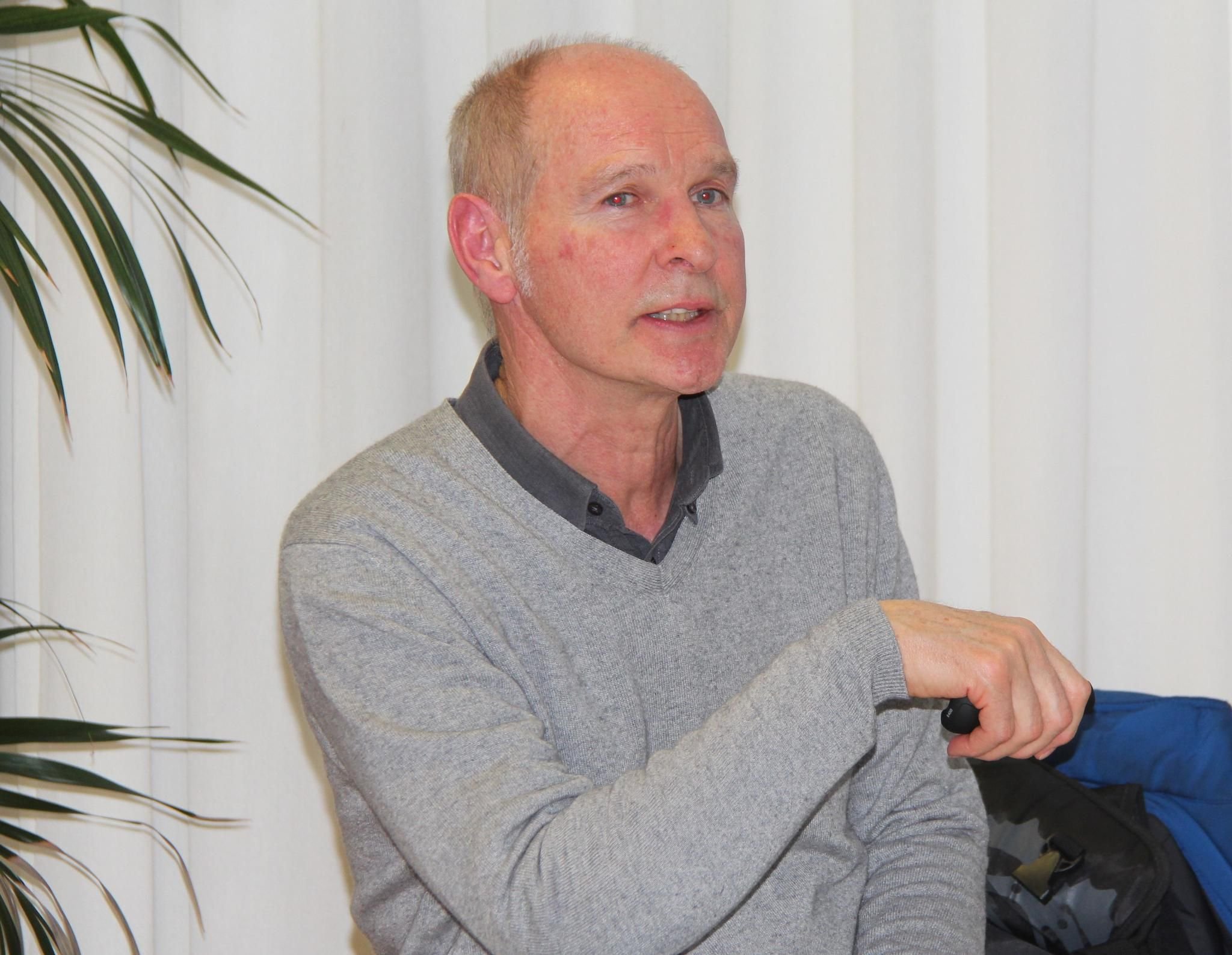 Joachim Ebinger entwickelt neue Ideen für den Friedhof