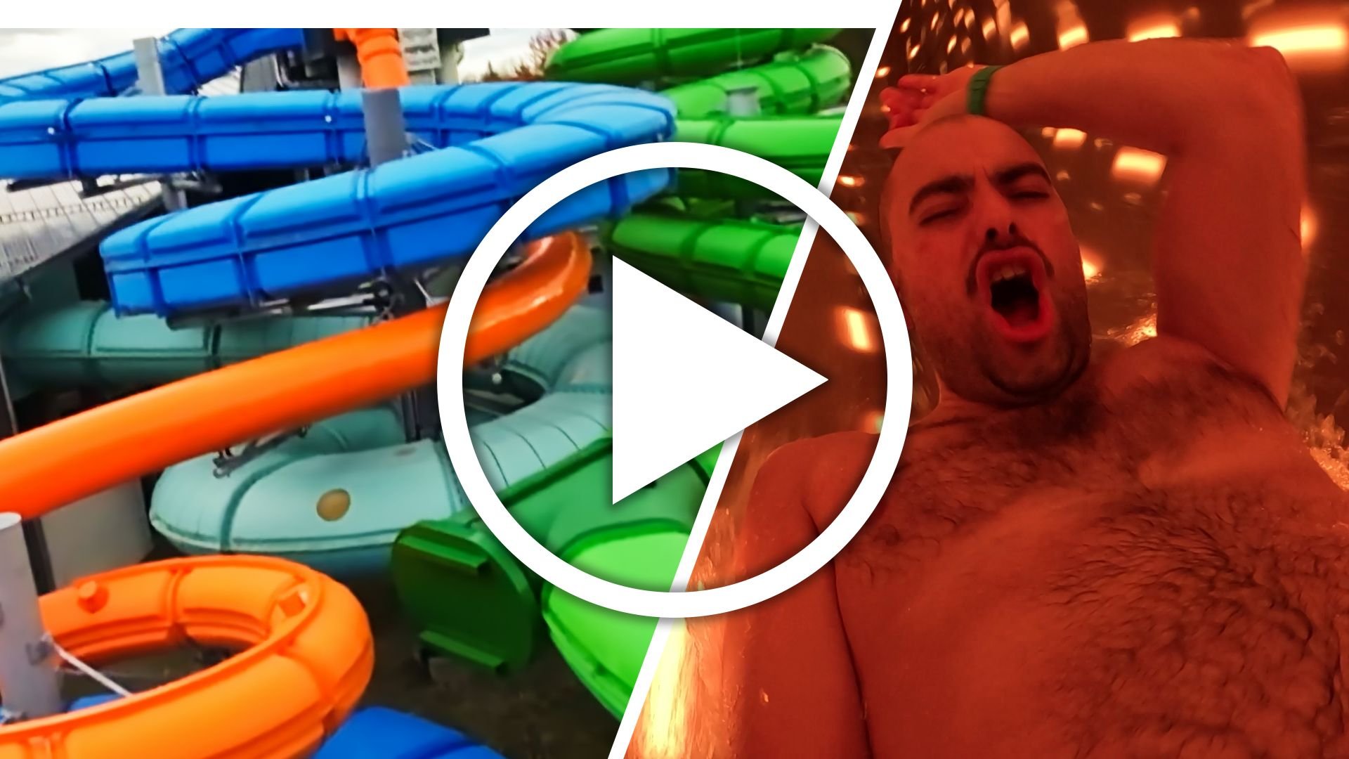 Neue Rutschen im Donaubad: Reporter testet die Wasserrutschen im Video