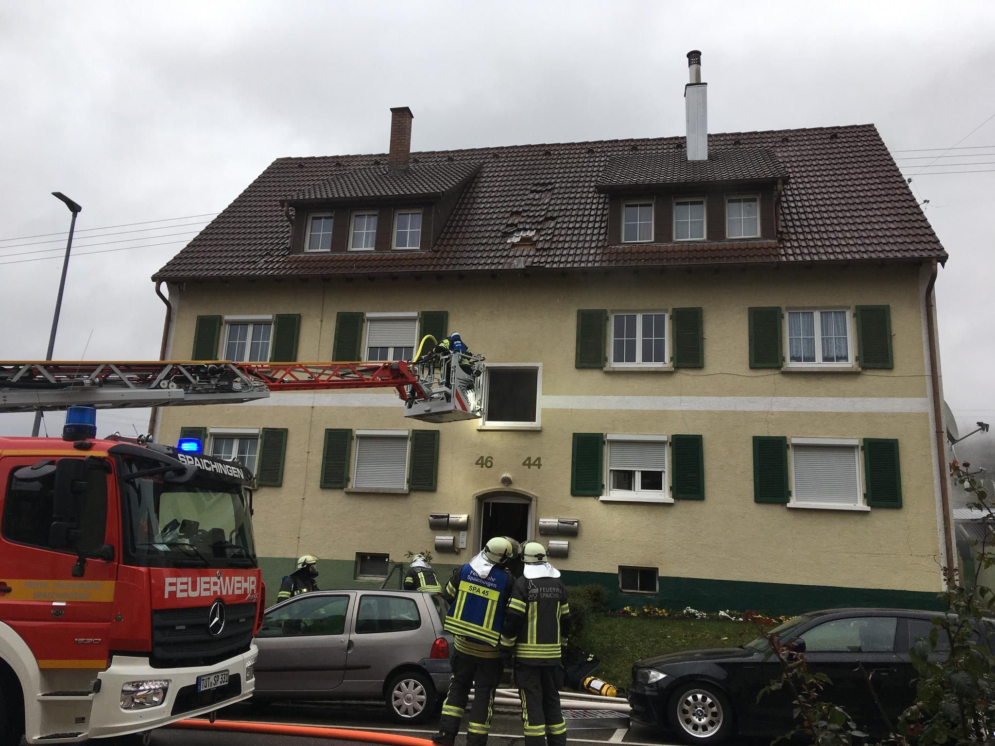 Bewohner dürfen nach Explosion in Spaichingen nicht in ihr Haus