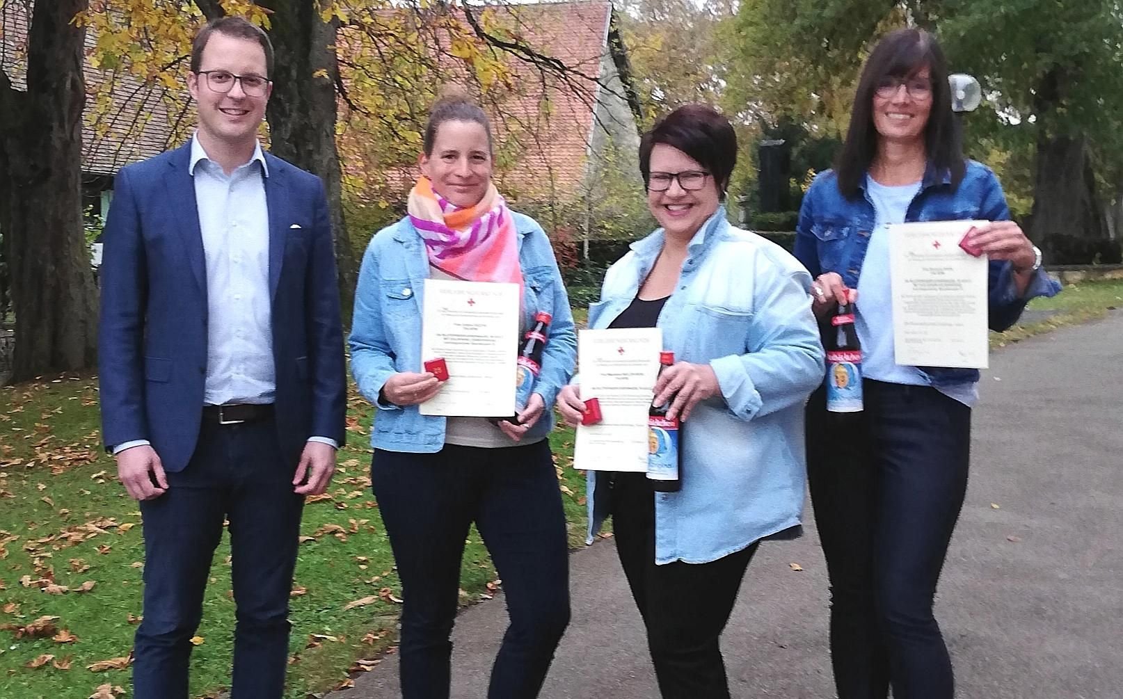 Blutspenderehrung in Talheim