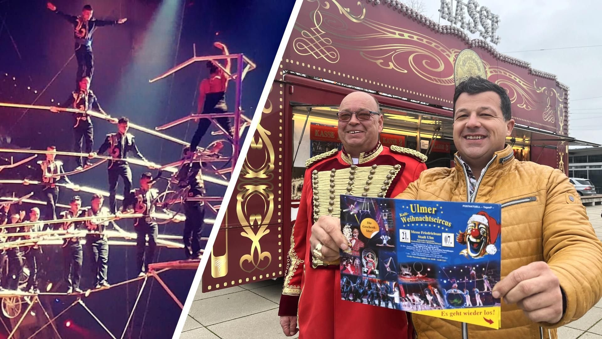 Programm zum Ulmer Weihnachtscircus