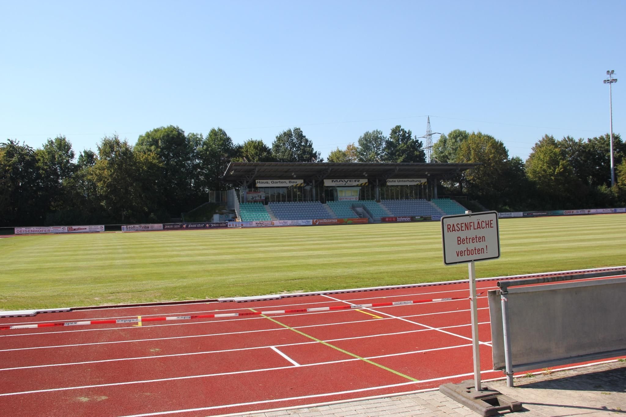 Pfusch am Teledata-Stadion in Weingarten