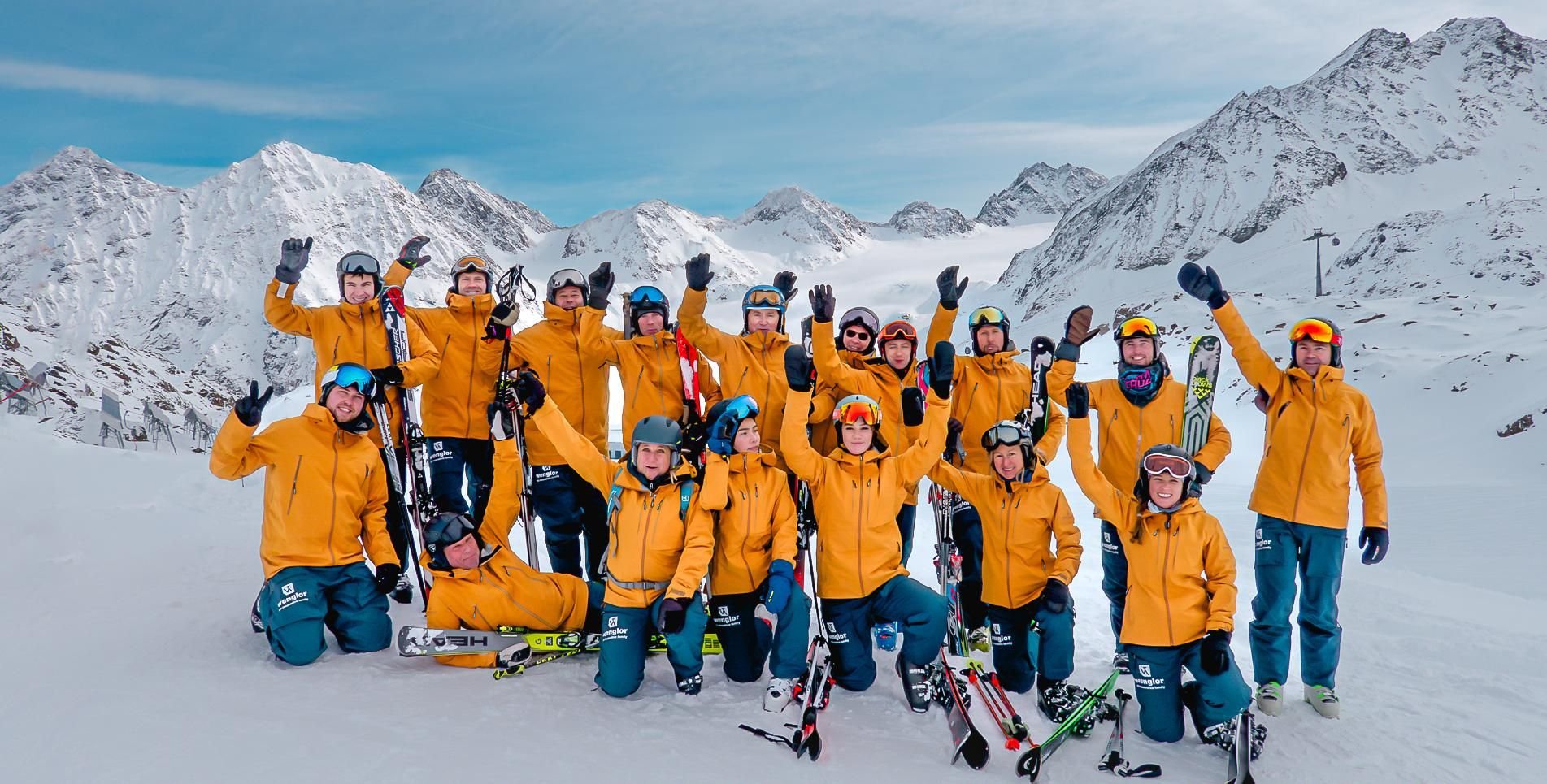 Einweisung Snowteam SSC-Tettnang mit neuen Skianzügen