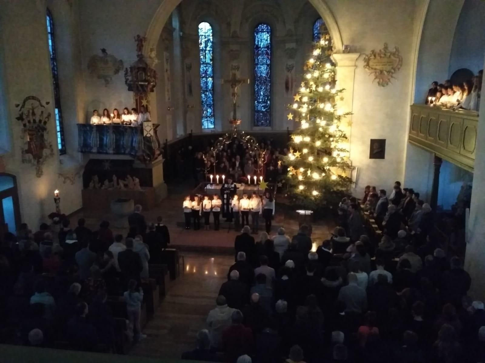 Adventsliedersingen in der Martin-Luther-Kirche