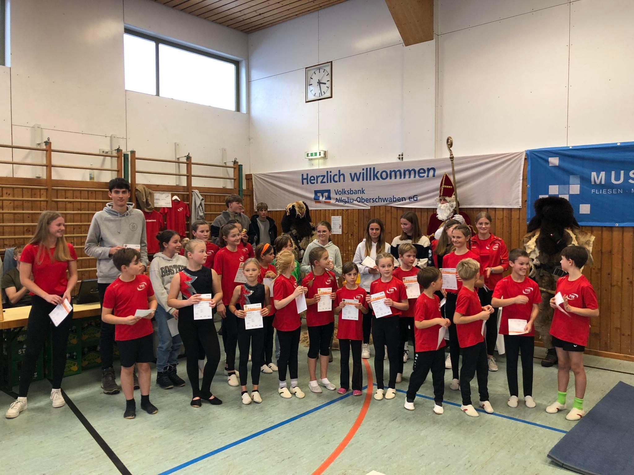 47 Kinder erhalten Sportabzeichen