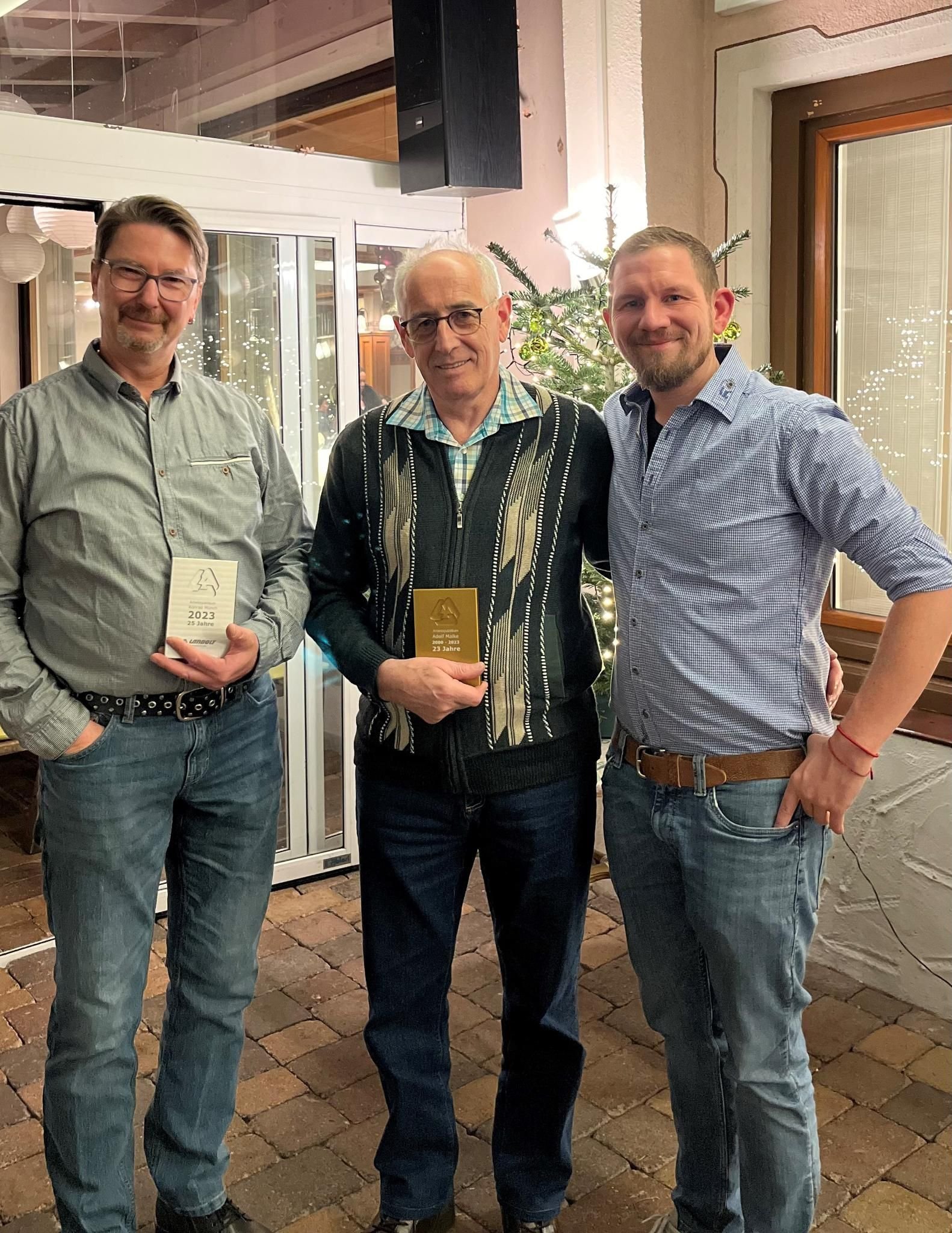 Mitarbeiterjubiläum bei der Firma Landolt aus Gosheim