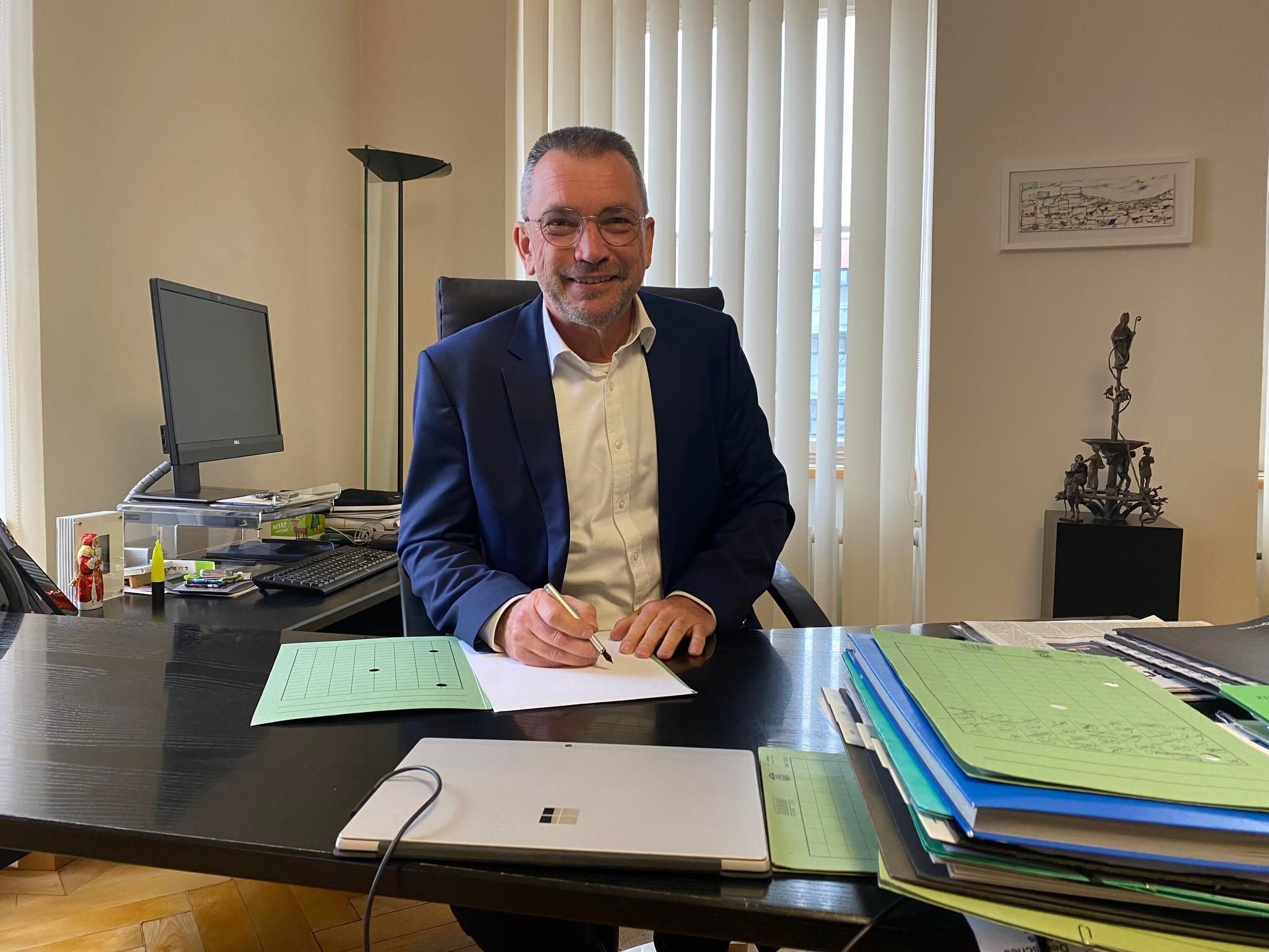 Ehingens OB Alexander Baumann im Interview