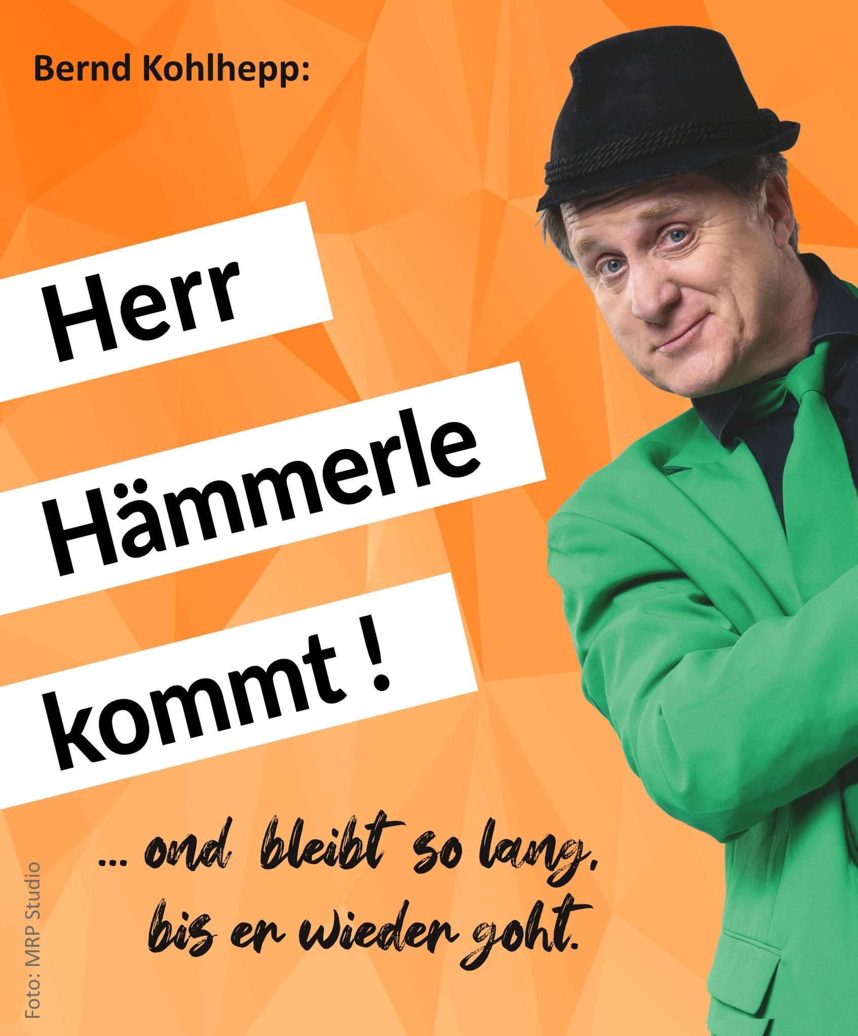 Bernd Kohlhepp präsentiert Kabarett mit Musik