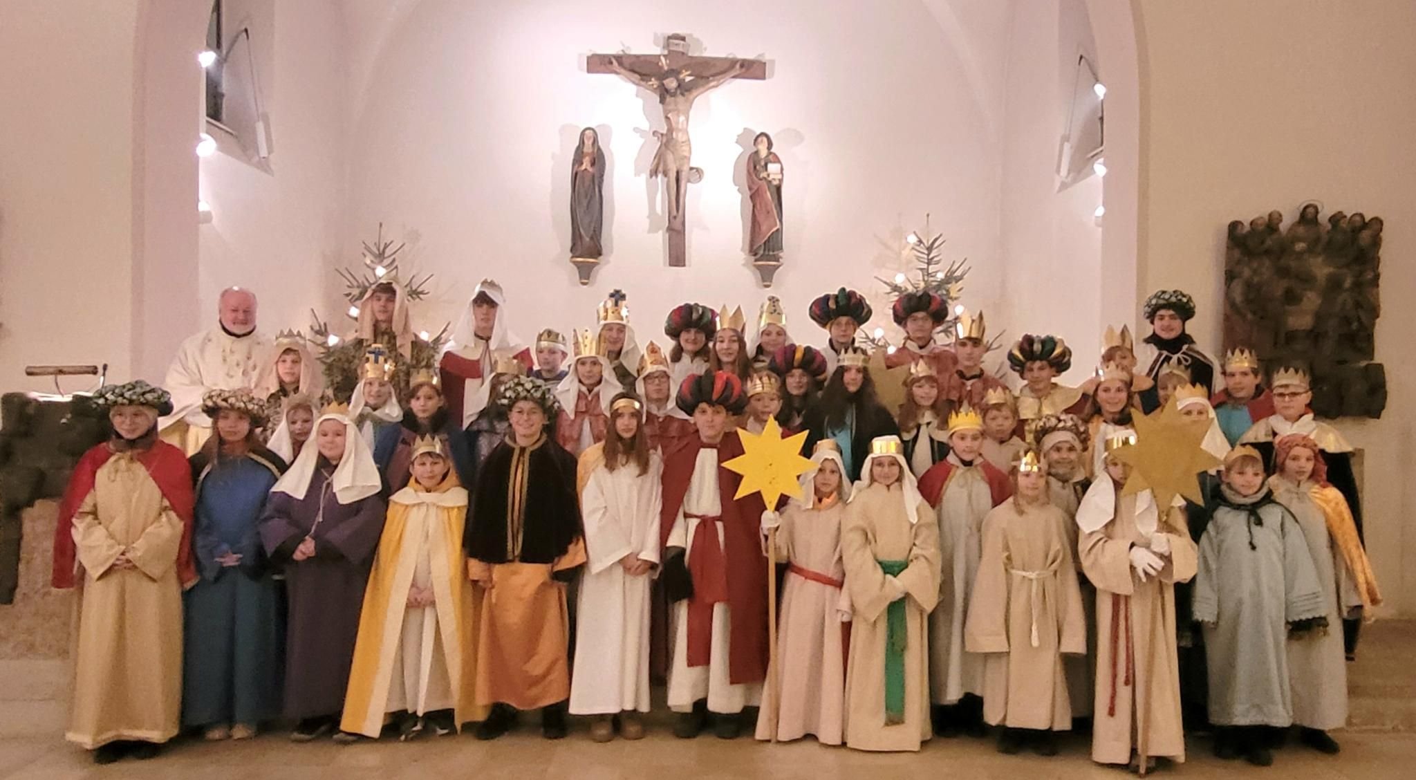 Feierliche Aussendung der Sternsinger