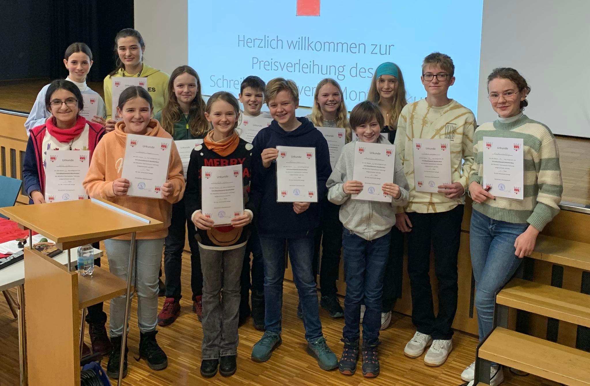 82 Schüler*innen des MGTT schreiben um die Wette