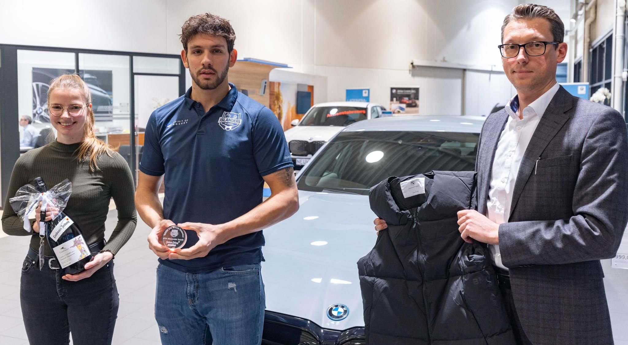 Alexander Dosch überzeugt die EVL-Fans