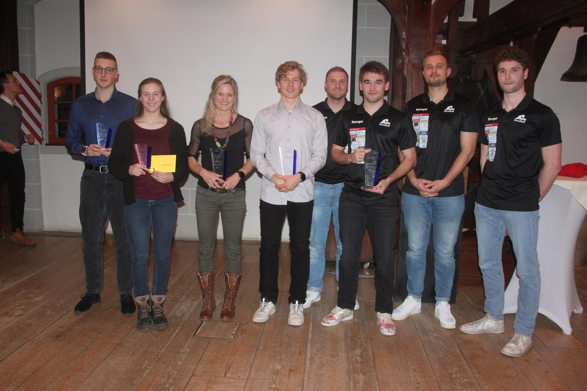 Wangen ehrt verdiente Sportler