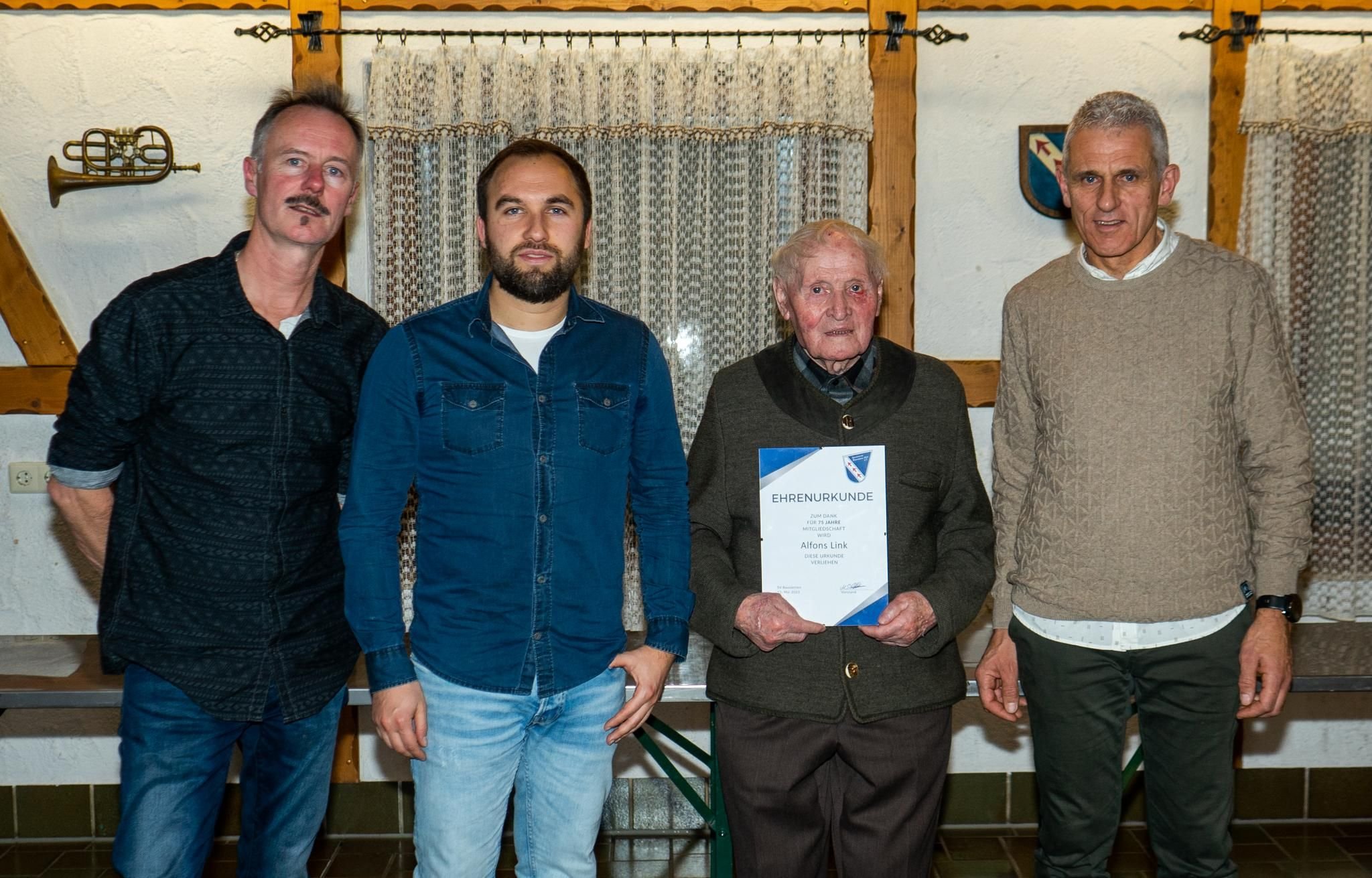 Jahresabschlussfeier des SVB Baustetten