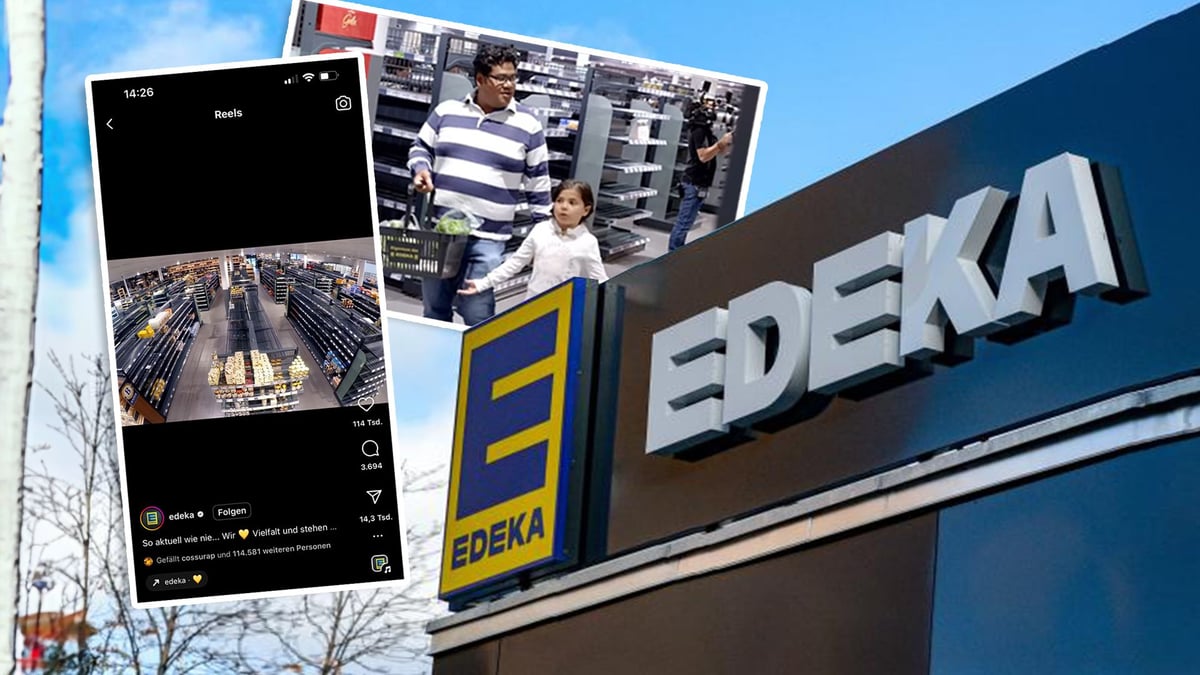 Edeka-Video zeigt leere Regale: Für Vielfalt und gegen Rechts