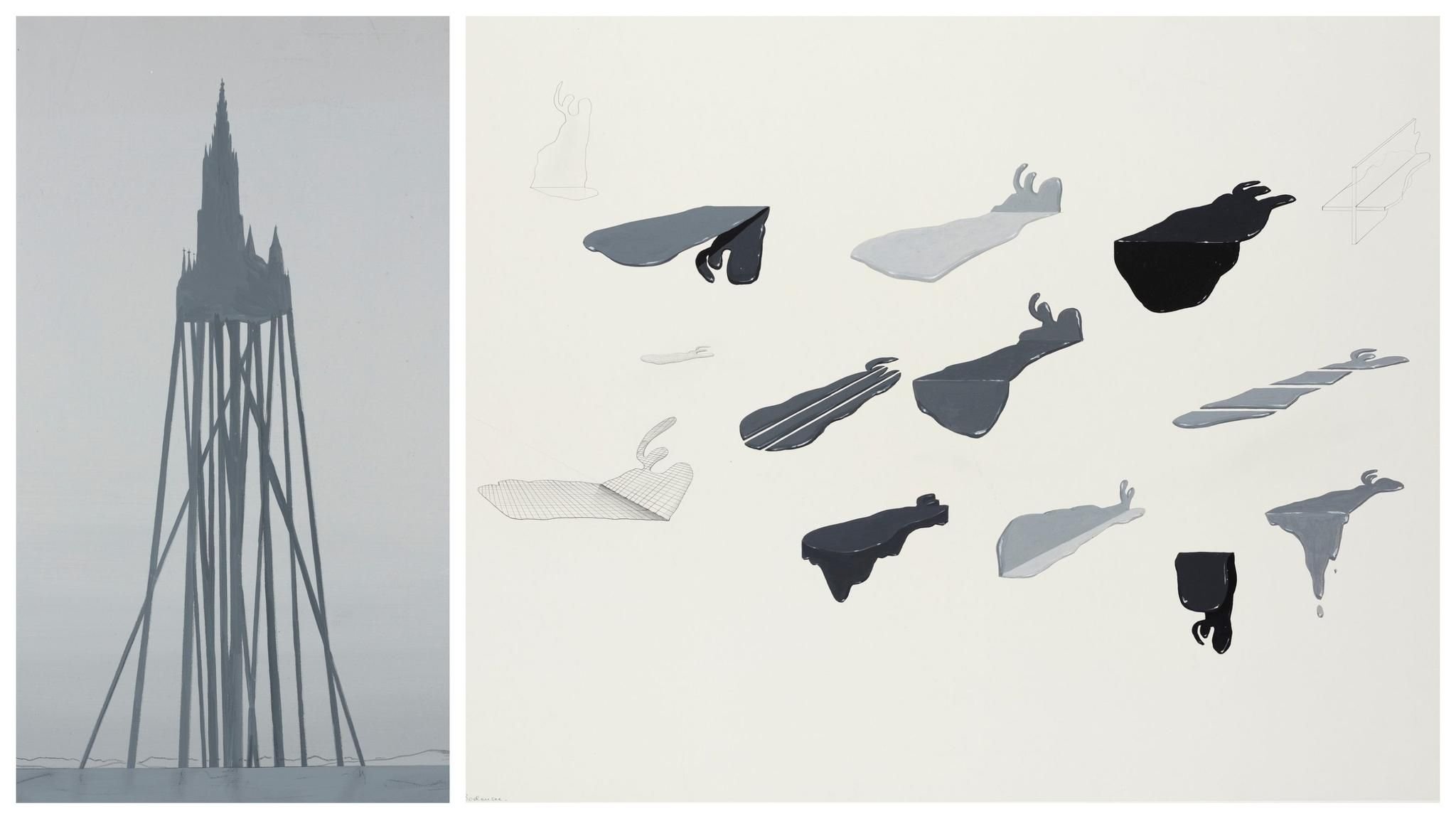 Ausstellung in Ulm zeigt Zeichnungen von Hans Dieter Schaal