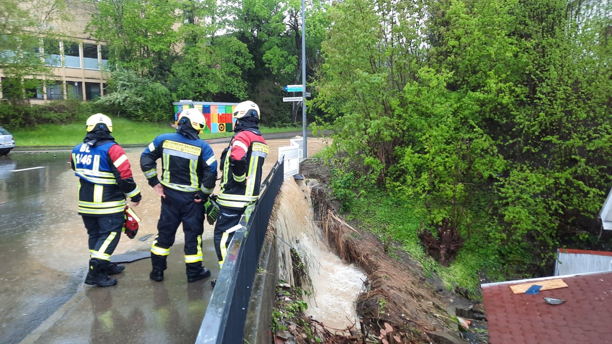 Stadt wappnet sich für Hochwasser: Maßnahmen gegen Regenmassen